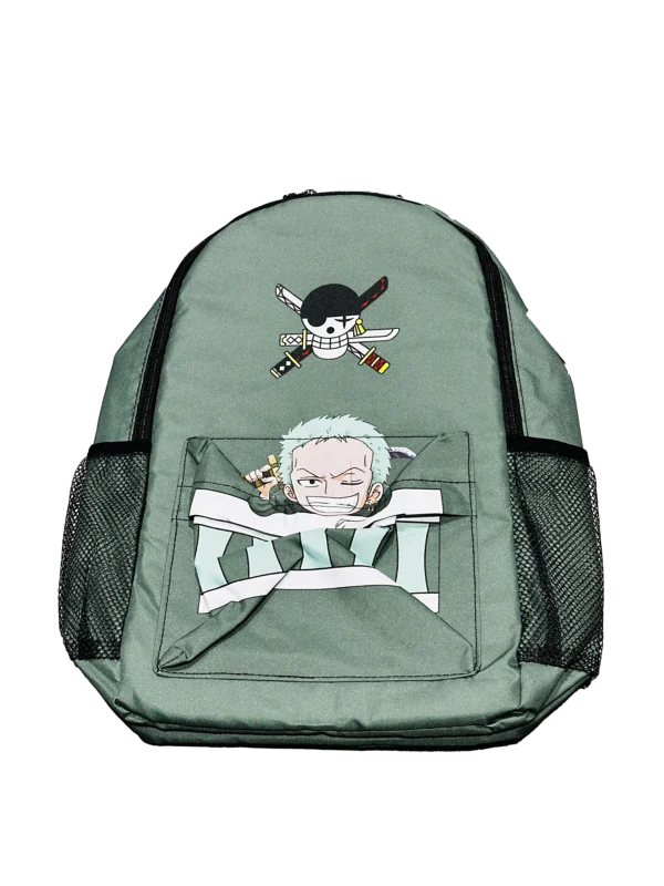 APB-005 – DBD Backpack – Anime – Light Green One Piece Roronoa Zoro ...