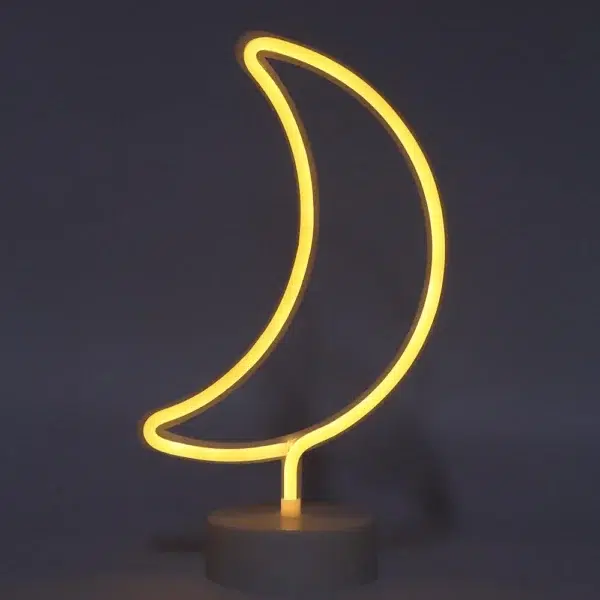 TNL-028 – Table Neon Light – Crescent Moon – DB Distro